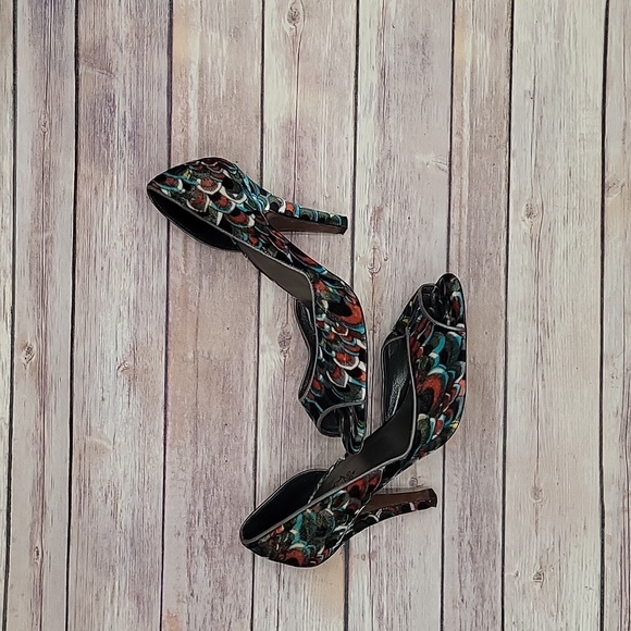 Lulu Guinness | Shoes | Lulu Guinness Peacock Heels | Poshmark